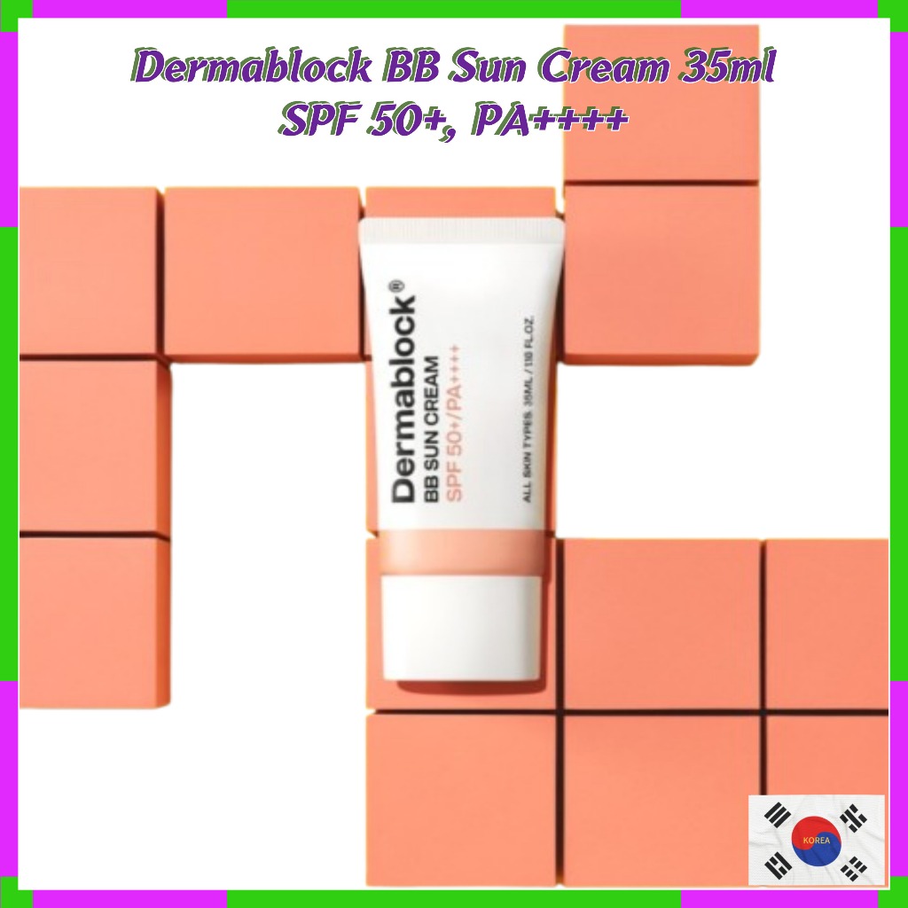 Derma Block BB Sun Cream 35ml - SPF50+,PA++++ Strong UV Protection ...