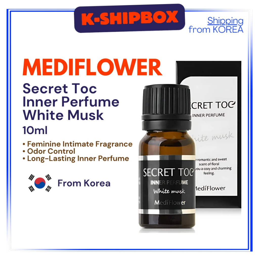 [Mediflower] Secret Toc Inner Perfume White Musk 10ml | Feminine ...