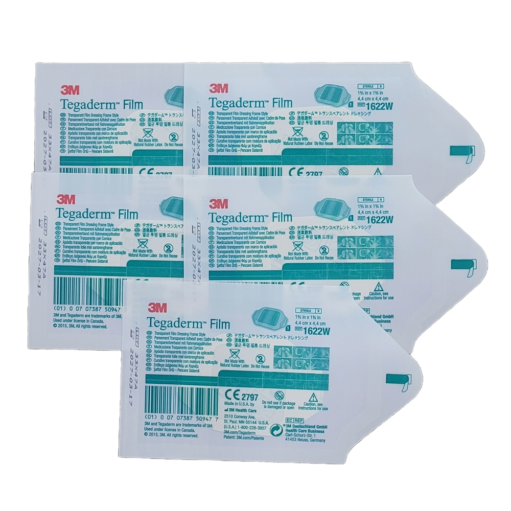3M 1622W 5pack 10pack Tegaderm Transparent Waterproof Film Dressing 4.4 ...