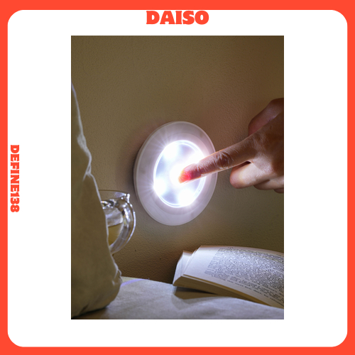Daiso Touch LED Light (2-Pack) | Shopee Malaysia