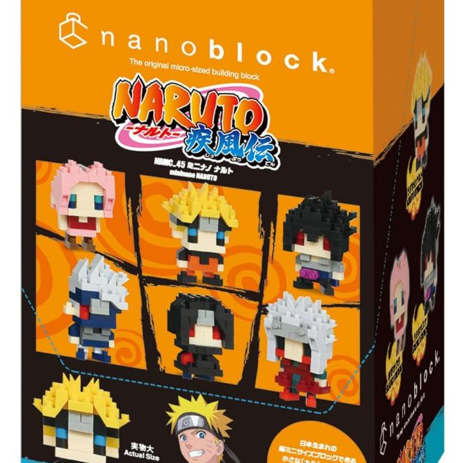 Official Japan Nanoblock Naruto Shippuden Mininano Series Itachi Uchiha ...