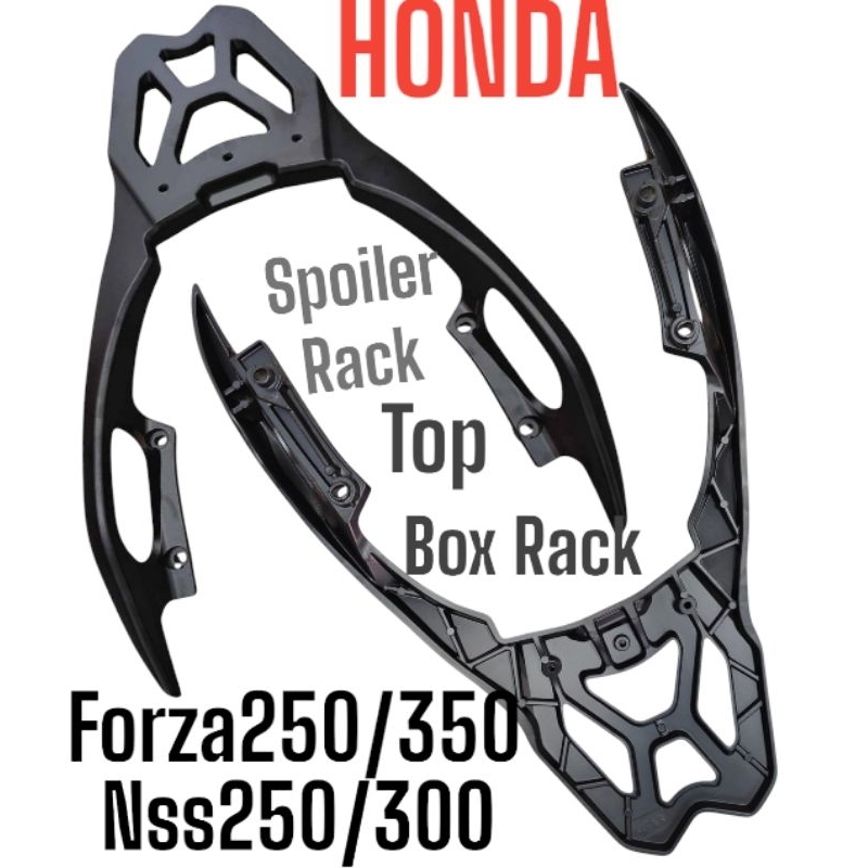 SPOILER RACK TOP BOX RACK MONORACK FORZA250 FORZA350 NSS250 NSS300 ...