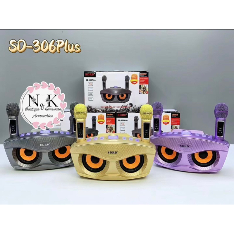 🔥2025🔥 NEW VERSION SDRD 306 PLUS BLUETOOTH KARAOKE SPEAKER | Shopee Malaysia