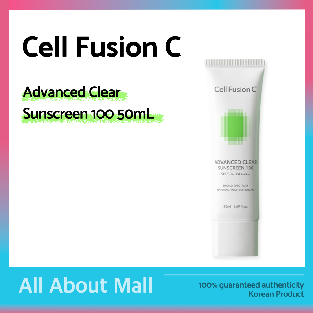[Cell Fusion C] Advanced Clear Sunscreen 100 50mL | Shopee Malaysia