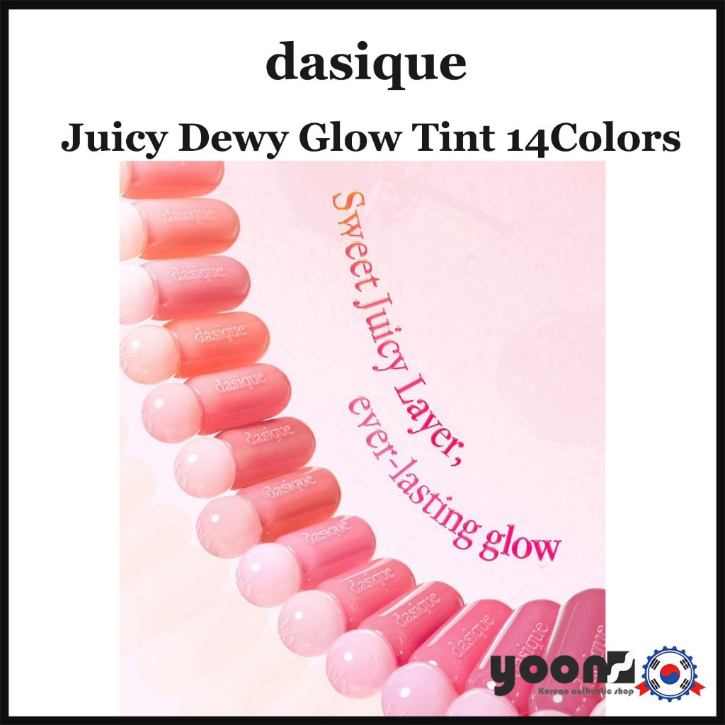 (NEW) [dasique] Juicy Dewy Glow Tint 14 Colors_From Korea | Shopee Malaysia