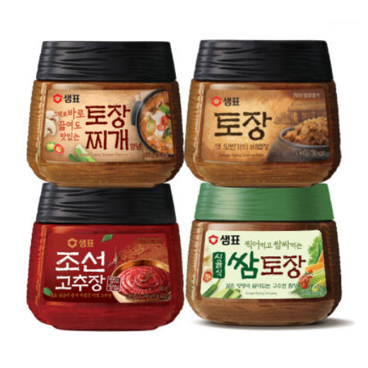 [Sempio] Tojang(Korean fermented soybean paste) + Gochujang + Doenjang Stew + Country-Style Ssam ...