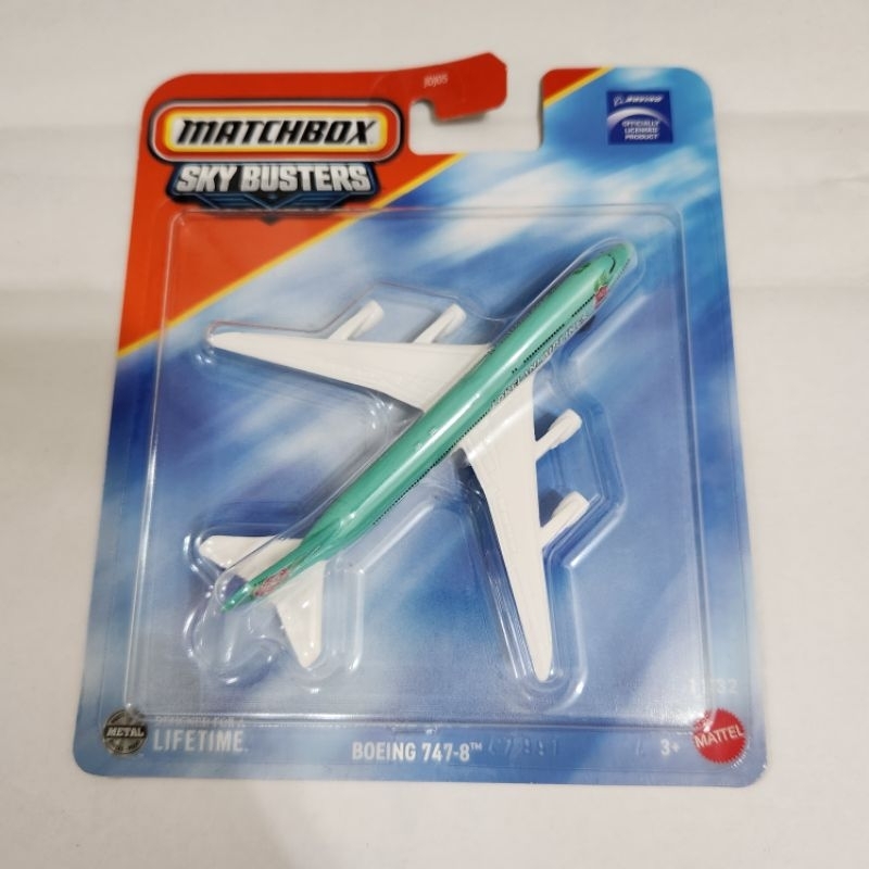 Matchbox Sky Busters Boeing 747-8 | Shopee Malaysia