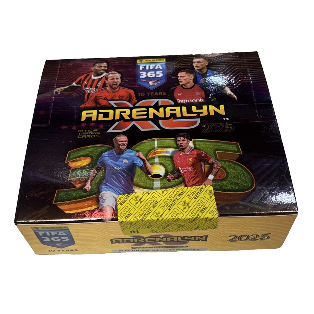 PANINI Soccer Cards FIFA 365 Adrenalyn XL 2025 Soccer Cards Booster Box ...