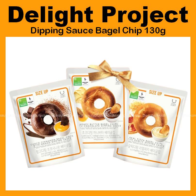 [DELIGHT PROJECT] Dipping Sauce Bagel Chip 130g (Real Pizza / Honey ...