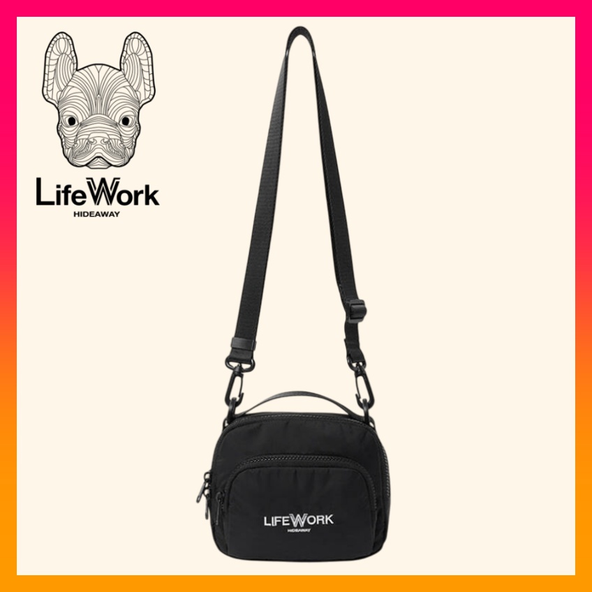 LIFEWORK Logo Nylon Mini Crossbody Bag (2025New) | Shopee Malaysia