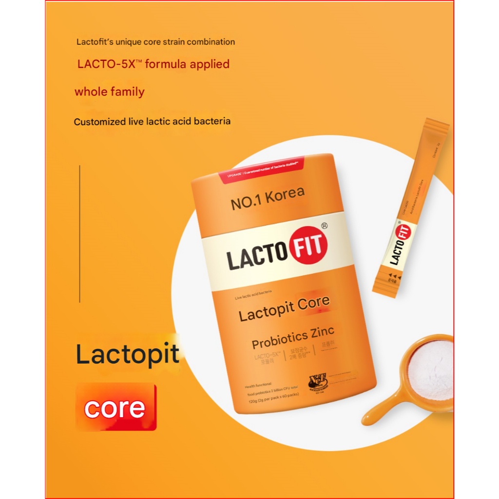 Lacto Fit Probiotics Core-Max Lactobacillus 2g | Gut Health Probiotic ...