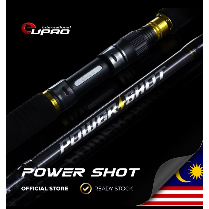 EUPRO POWER SHOT SPINNING BOTTOM & JIGGING ROD SW ( Package PVC ...