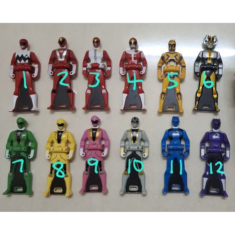 GOKAIGER GOKAI KEY BANDAI JAPAN POWER RANGERS SUPER MEGAFORCE DX ...