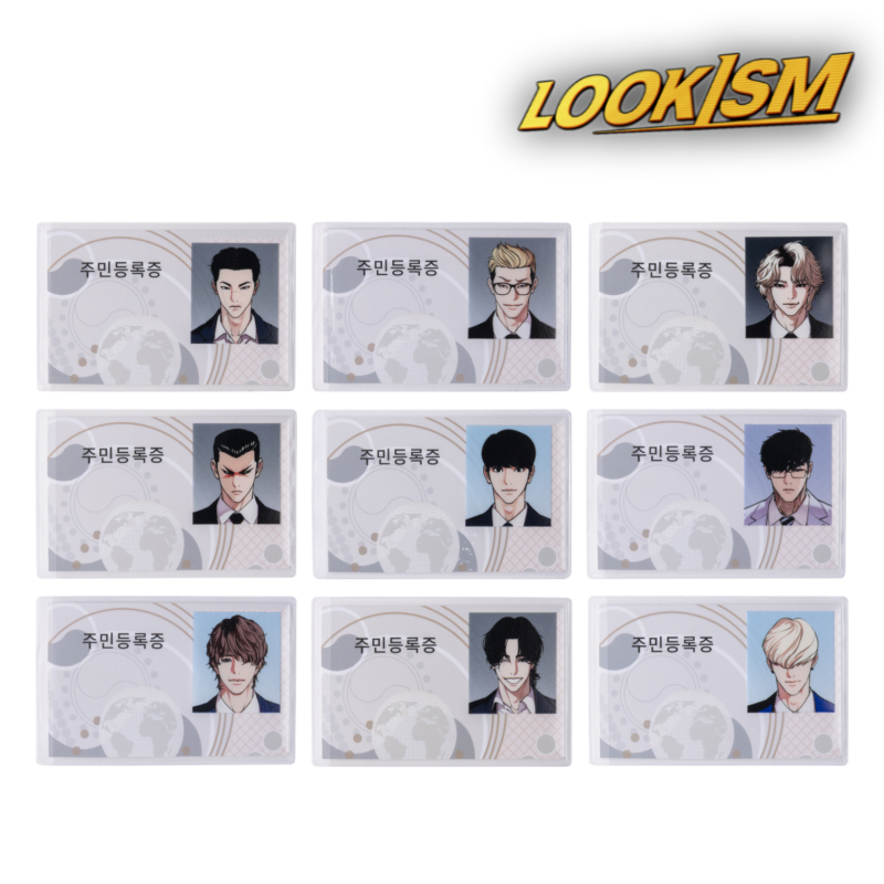 [LOOKISM] Character ID Cover | LOOKISM (看臉時代) Official MD Goods ...