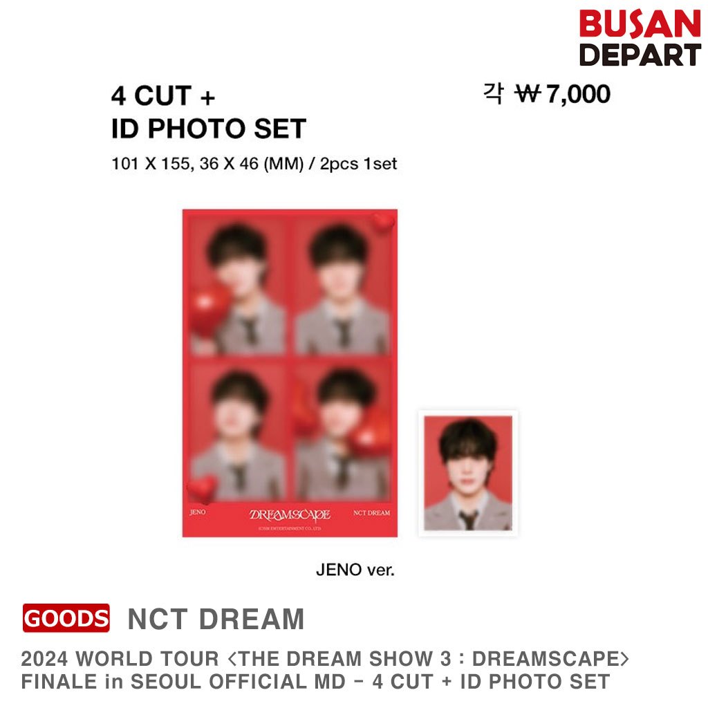 [4 CUT + ID PHOTO SET]2024 NCT DREAM WORLD TOUR FINALE in SEOUL OFFICIAL MD | Shopee Malaysia