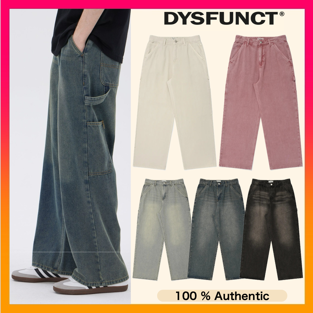 DYSFUNCT Key Ring Washing Denim Pants - 6 Colors (2025 NEW) | Shopee ...