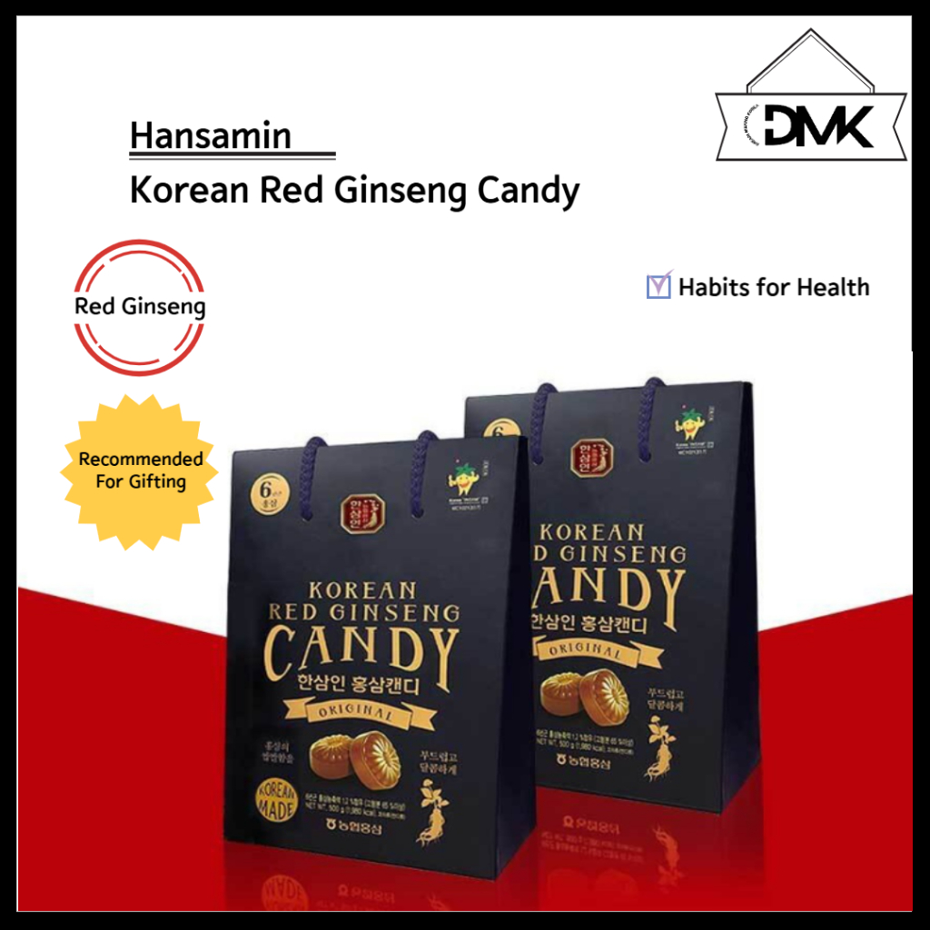 Hansamin Korean Red Ginseng Candy 500g | Shopee Malaysia