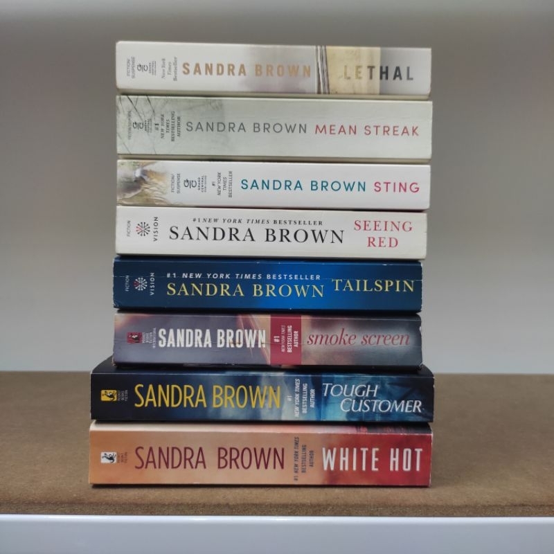 Sandra Brown Novels -- leabooksmy | Shopee Malaysia