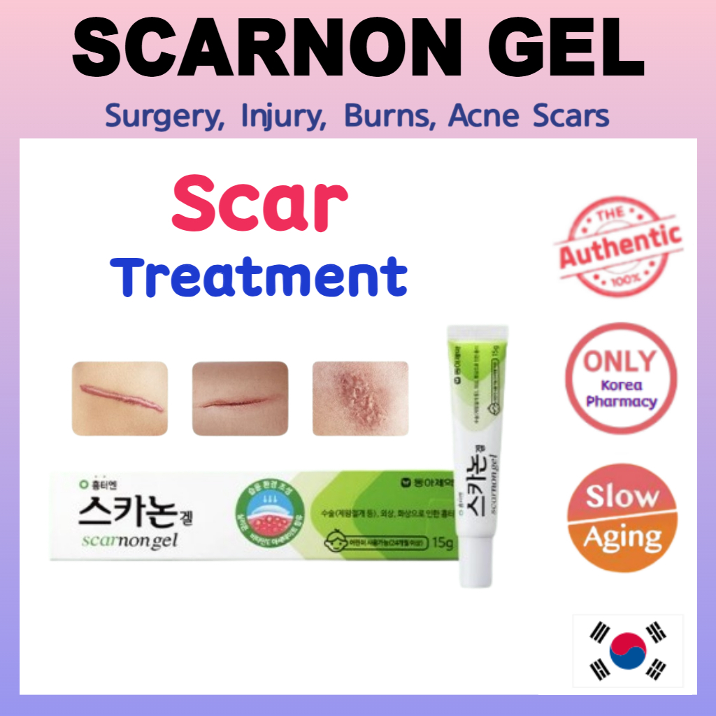 ★Korea Pharmacy★ [Dong-A] Scarnon Gel 15g - Advanced Scar Treatment ...