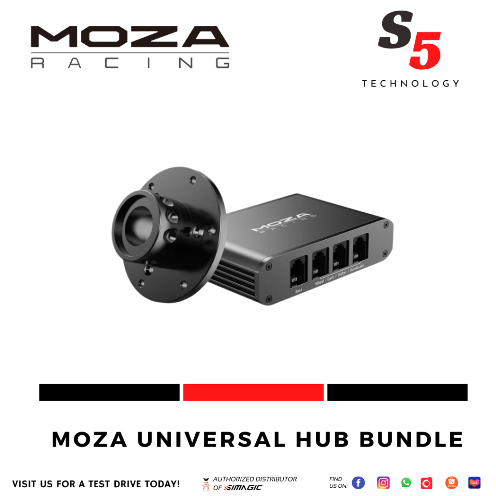 MOZA Universal Hub Bundle / MOZA Universal Hub / simracing / sim racing ...