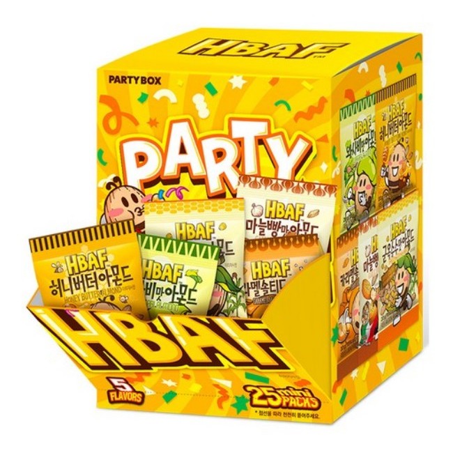 HBAF Mini Party Box Yellow 5-Pack, 500g | Shopee Malaysia