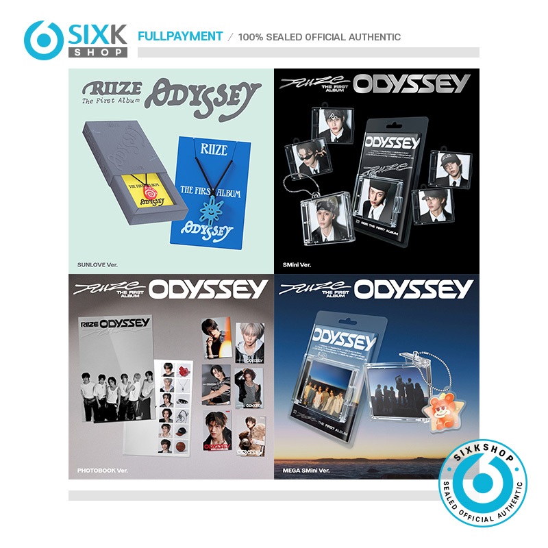(SET) RIIZE 1st Full Album [ODYSSEY] | Shopee Malaysia