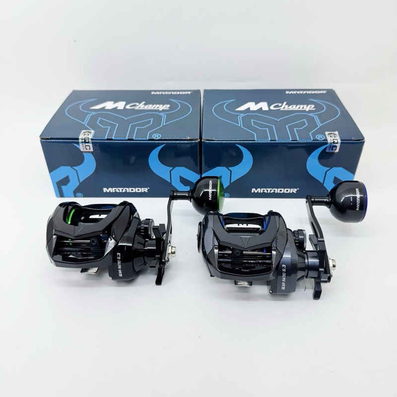 GAWAS MATADOR M CHAMP 301SW BAITCASTING JIGGING REEL | Shopee Malaysia