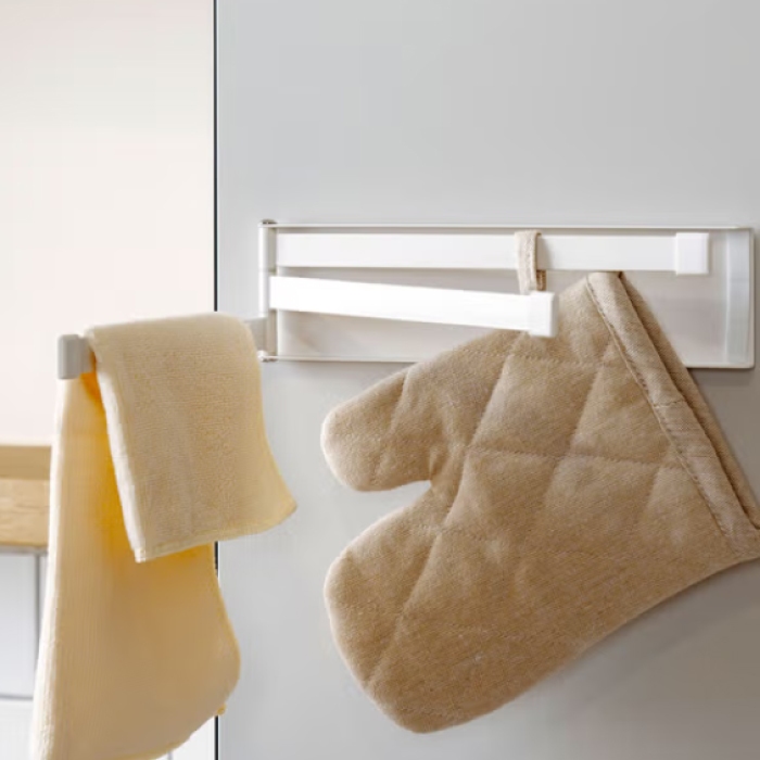 Daiso Korea/ Magnetic Steel 3-Tier Towel Rack/ shipped from Korea ...