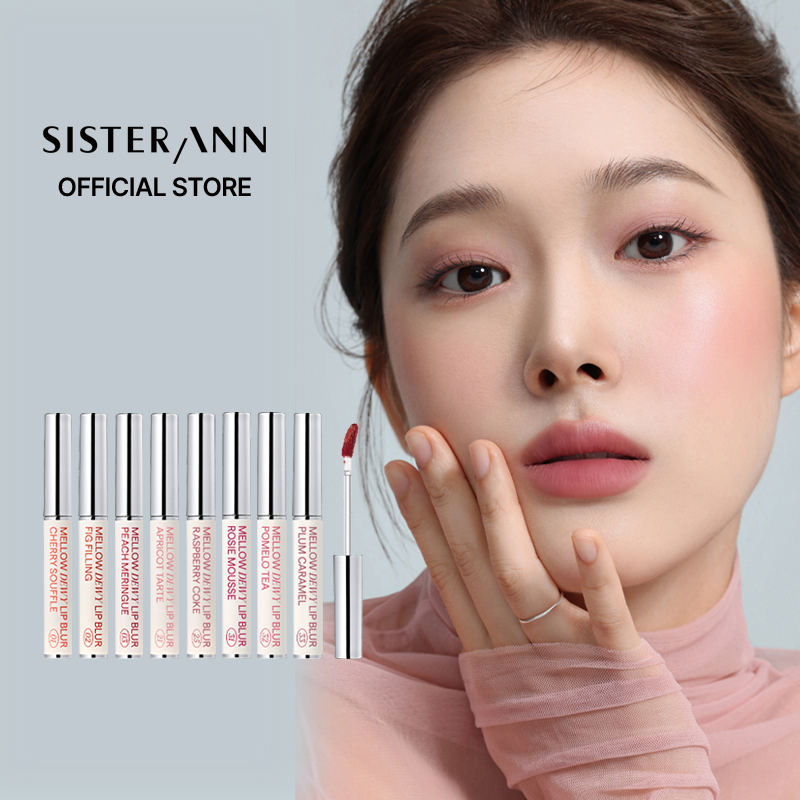 [SISTER ANN Official] Mellow Dewy Lip Blur (8 colors) | Shopee Malaysia