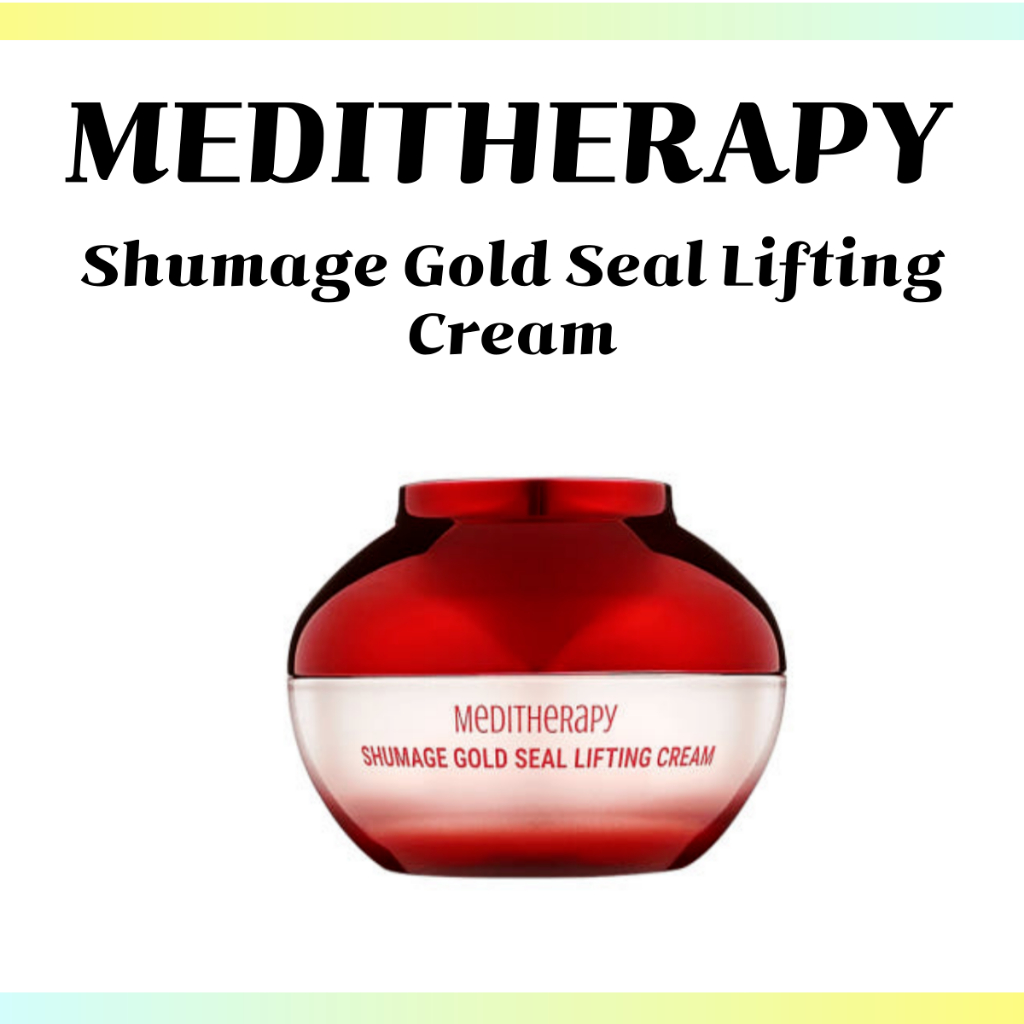 MEDITHERAPY SHUMAGE Golden Thread Firming and Lifting Cream Cream Single Product 50g | Shopee ...