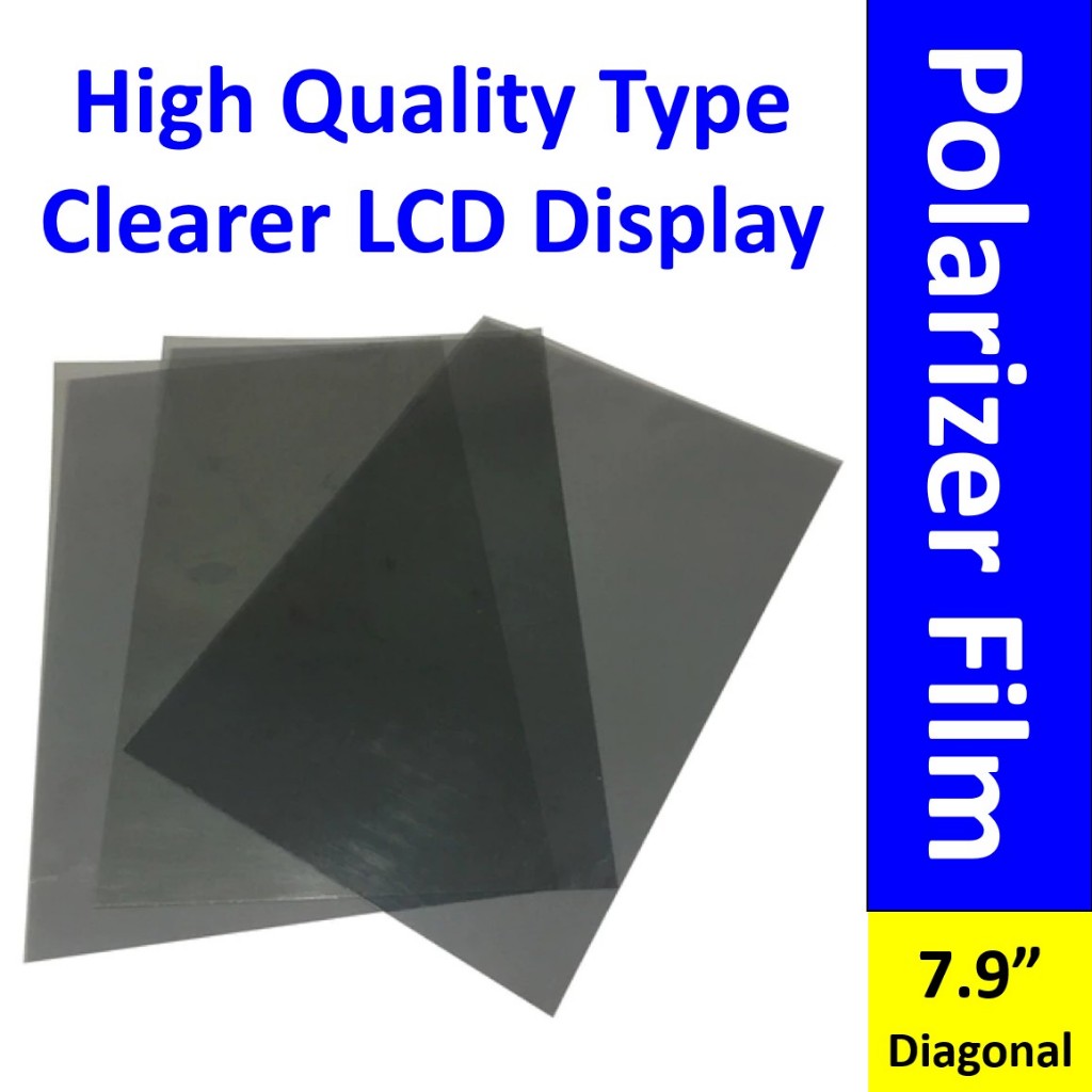 7.9” ️0 / 90 Degree ️ LCD Polarizer Film ️ Polarising Film ️ LCD Repair ...