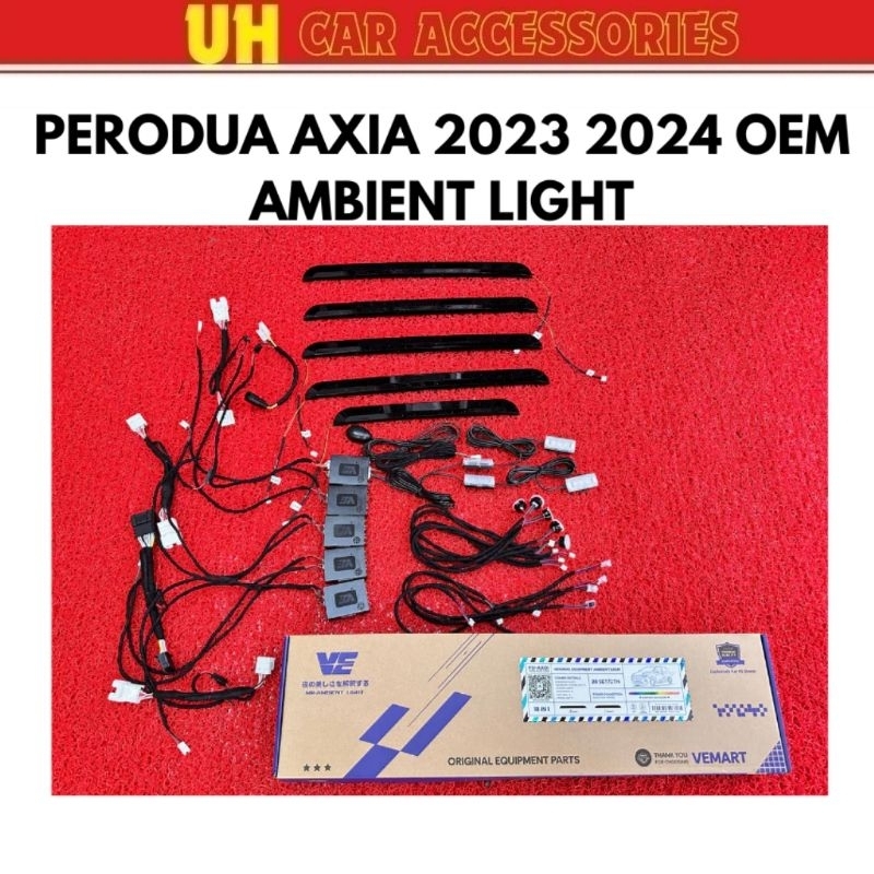 PERODUA AXIA 2023 2024 2025 2026 OEM AMBIENT LIGHT LAMP LIGHT | Shopee ...