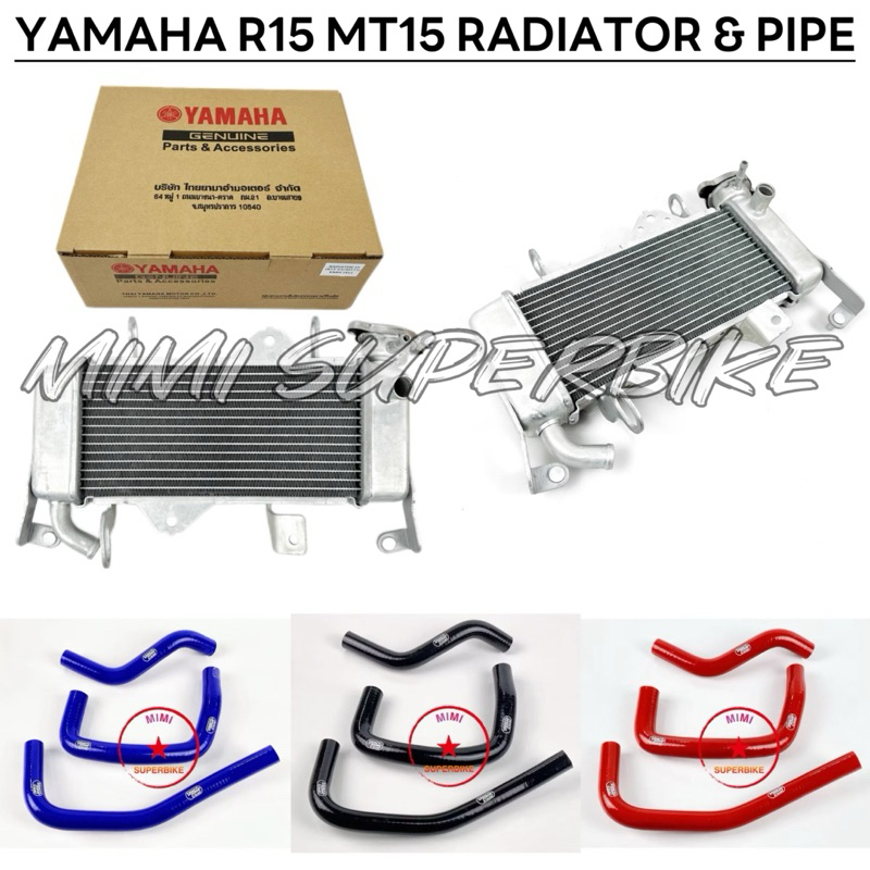 YAMAHA R15 MT15 YZF RADIATOR STANDARD (MADE IN THAILAND) & SAMCO SPORT ...