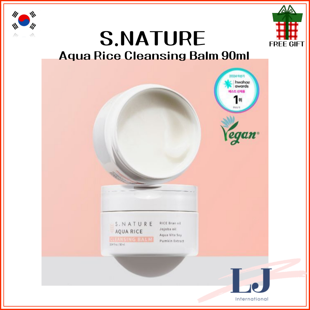 S.NATURE Aqua Rice Cleansing Balm 90ml | Shopee Malaysia