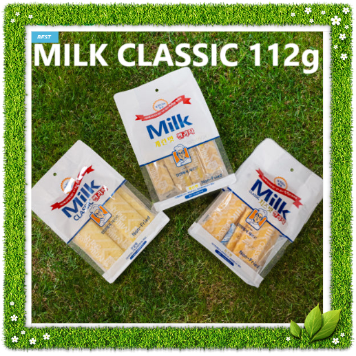 MILK CLASSICㅣNon-fried Rice Korea Snacks ㅣ 112g, 3 Flavors Milk, Cheese, Egg 1EA | Shopee Malaysia