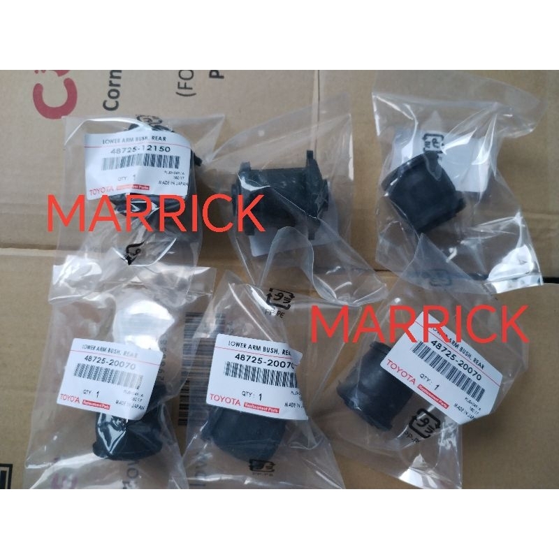 Toyota Camry ACV30 ACV40 Harrier ACU30 MCU30 rear knuckle arm bush set ...