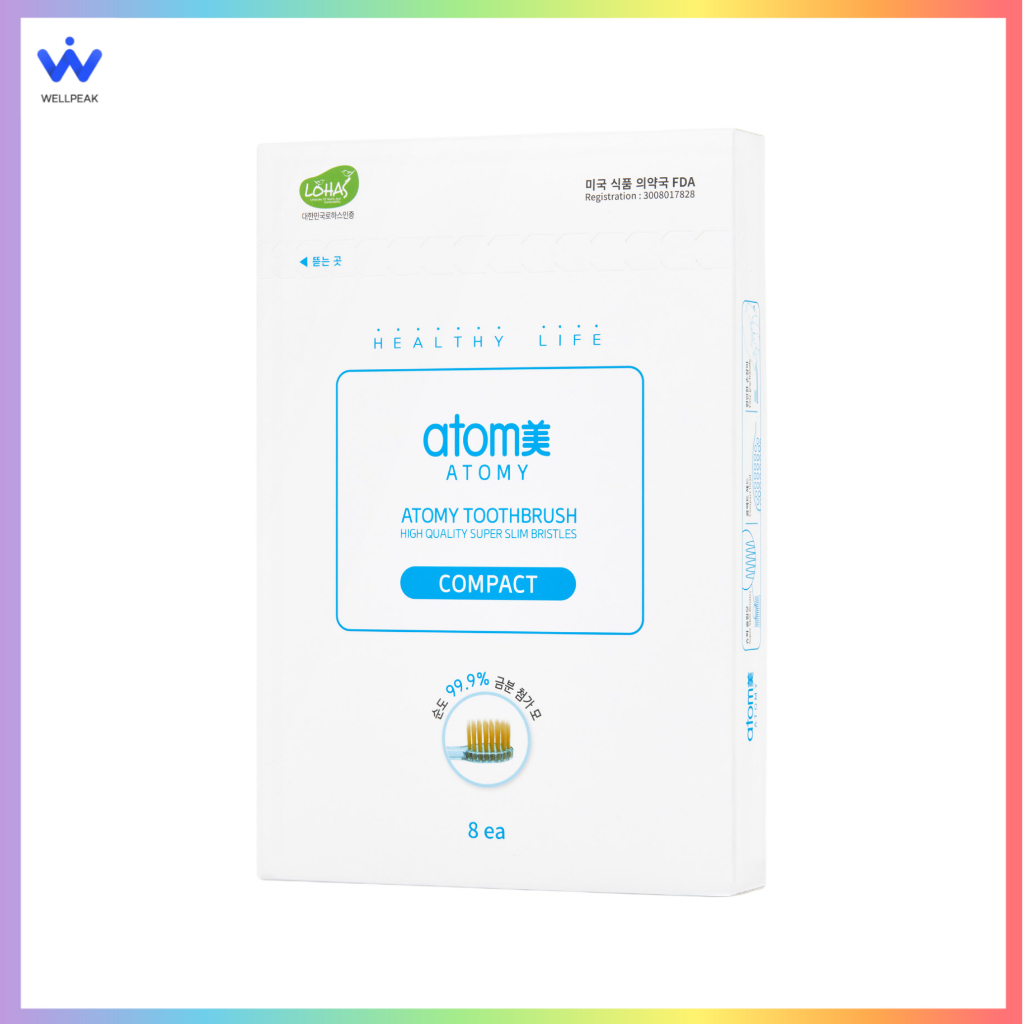 Atomy Compact Toothbrush (8ea, 1Set) | Shopee Malaysia