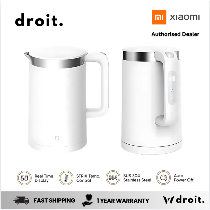 Xiaomi Mi Smart Electric Kettle Pro 1800W Fast Boiling 1.5L Stainless ...