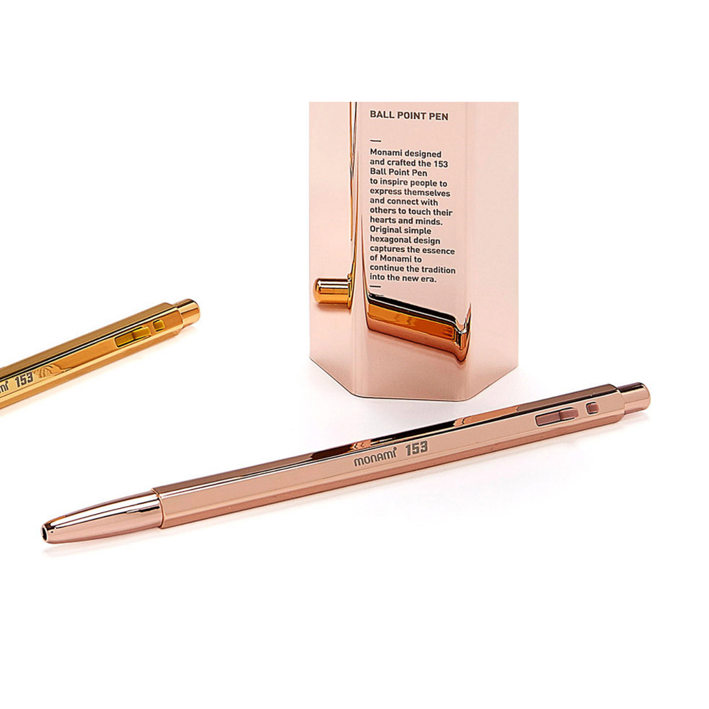 Monami 153 Gold Series Luxury Ballpoint Pen from Korea | Shopee Malaysia