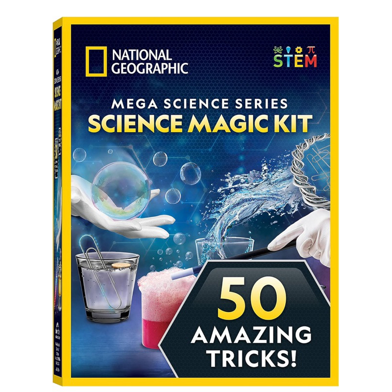 NATIONAL GEOGRAPHIC Science Magic Kit for Kids 10/ 50 Unique ...