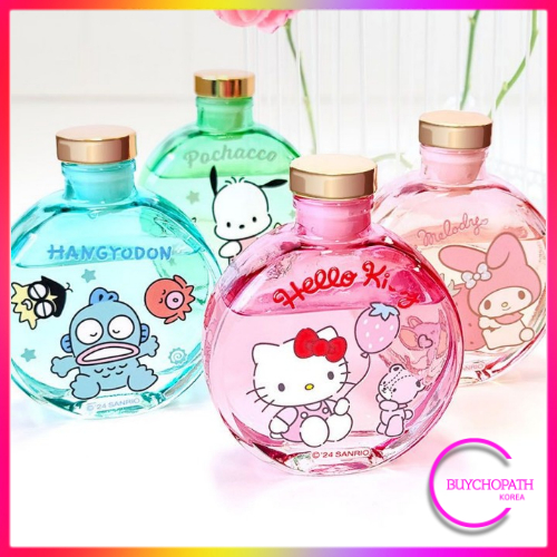Sanrio Characters Glass Reed Diffuser 120ml, Type 6 / Hello Kitty, My ...