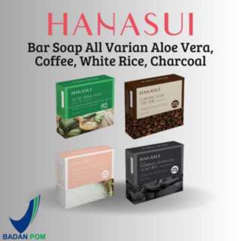 Hanasui Soap Bar | Sabun Batang | Bamboo Charcoal Coffee | AloeVera ...