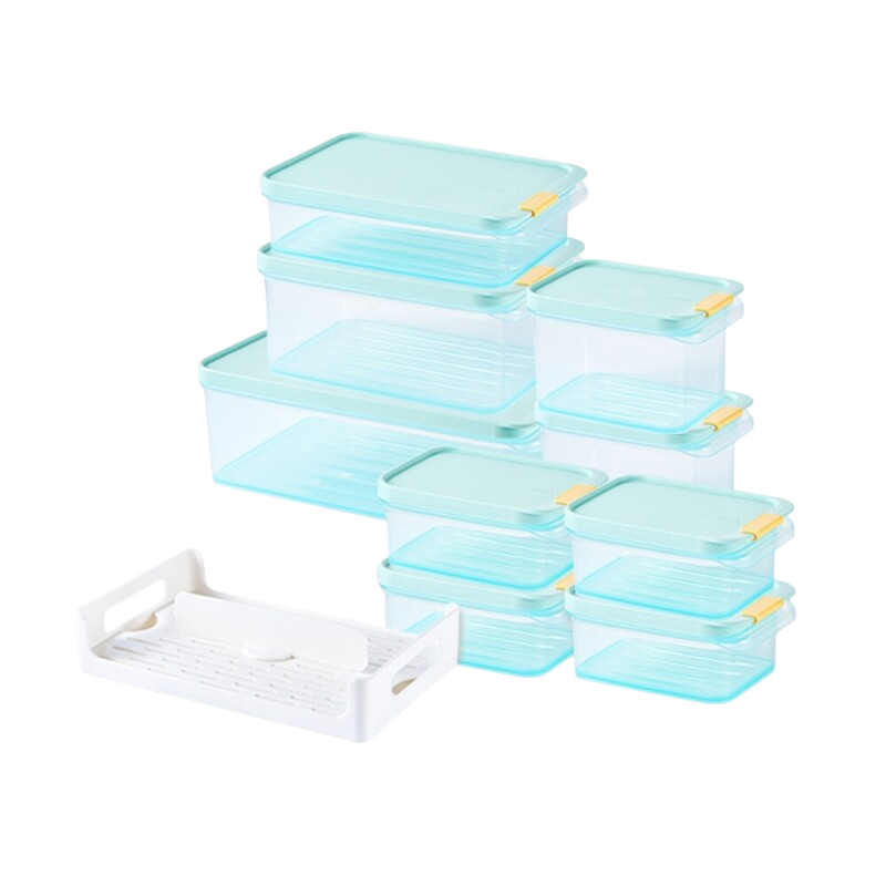 LocknLock Freezer Fit 9P, Made in Korea, Stackable Airtight Food ...