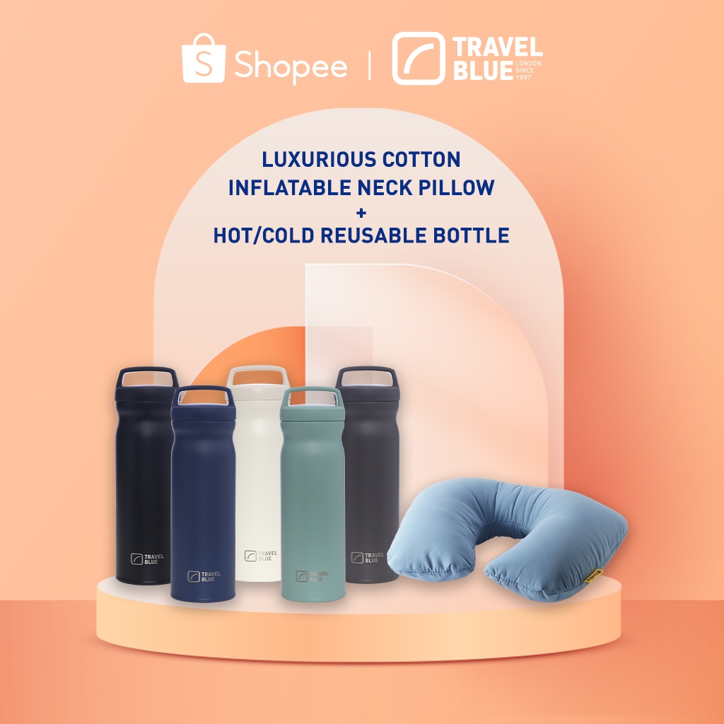 [Shopee x Travel Blue 12.12 Brand Box] Hot/Cold Reusable Water Bottle ...