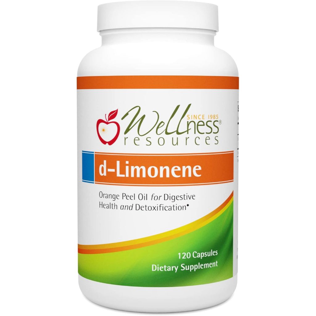 Wellness Resources High Potency d-Limonene Capsules 1000mg, 120 ...