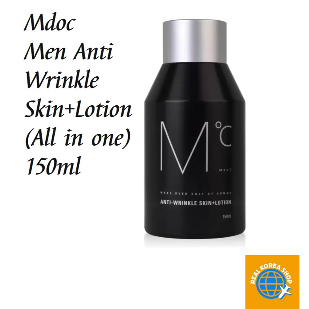 [Mdoc] Men Anti Wrinkle Skin+Lotion (All in one) 150ml | Shopee Malaysia