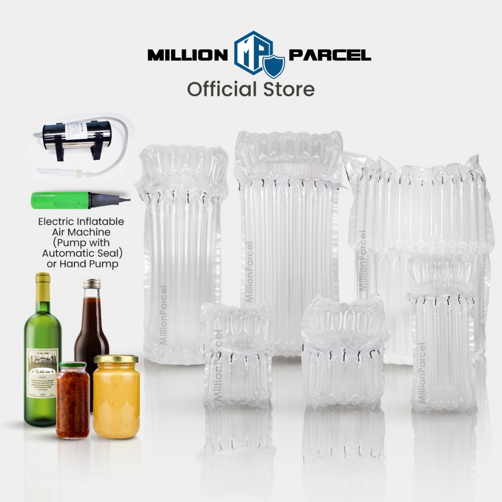MillionParcel Inflatable Air Column Bag | Bubble Wrap Bag | Air Bubble ...