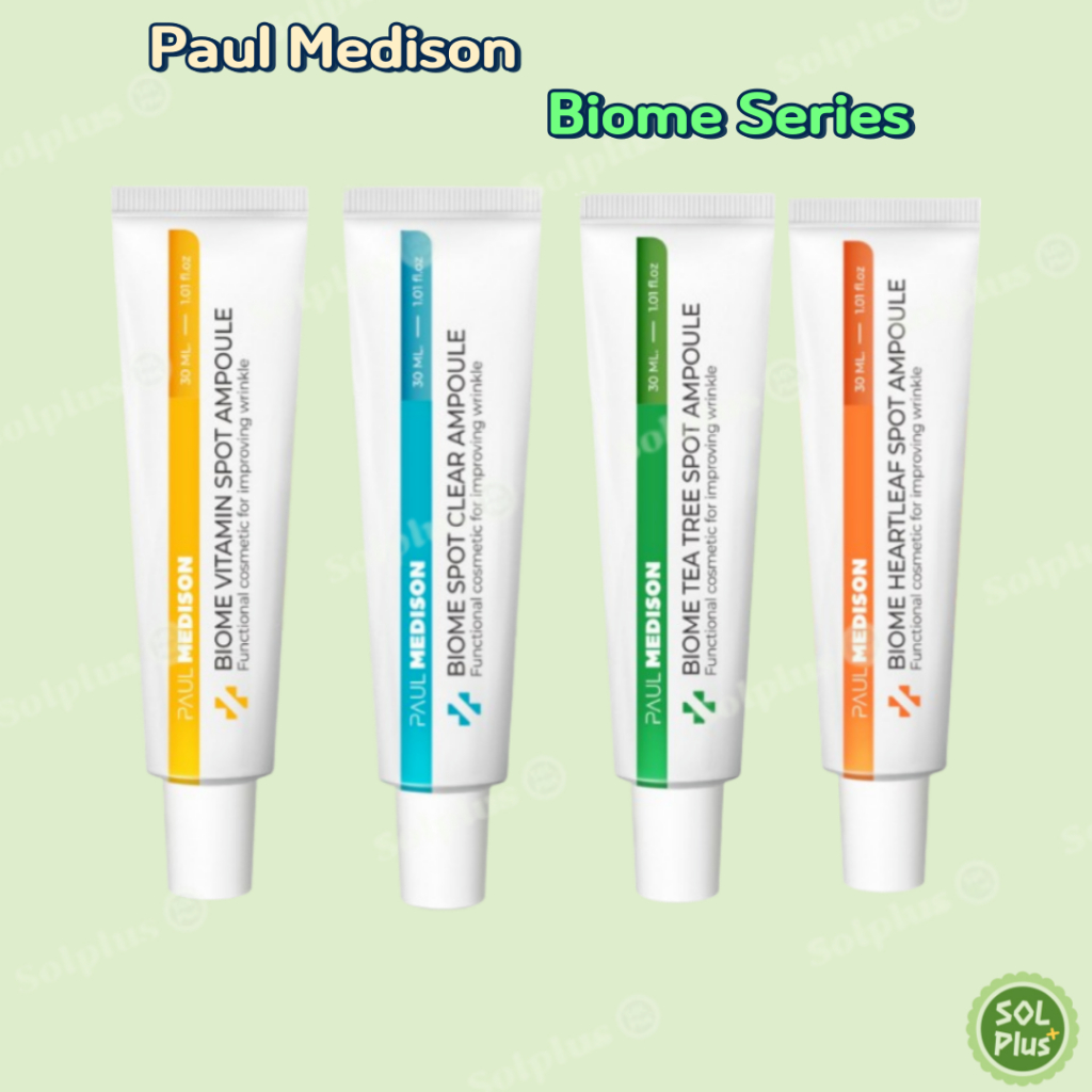 Paul Medison Biome Series (Vitamin, Houttuynia Cordata, Tea Tree, Clear ...