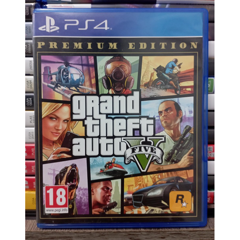 Grand Theft Auto 5 (PlayStation) (Used) (Physical) | Shopee Malaysia