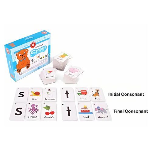 Learning Can Be Fun Consonant Snap Flash Cards | Shopee Malaysia